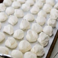 Easy Frozen Whipped Cream Dollops - InstaFresh Meals