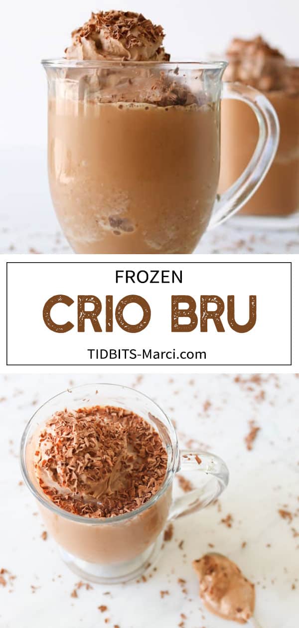 TIDBITS Talk and Frozen Crio Bru - InstaFresh Meals