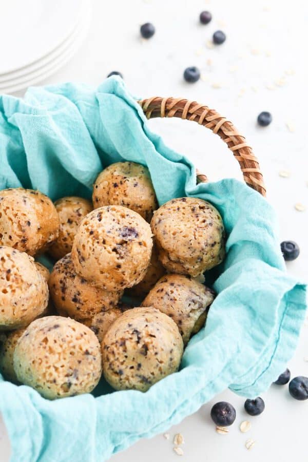 Instant Pot Blueberry Oatmeal Muffins - tidbits-marci.com