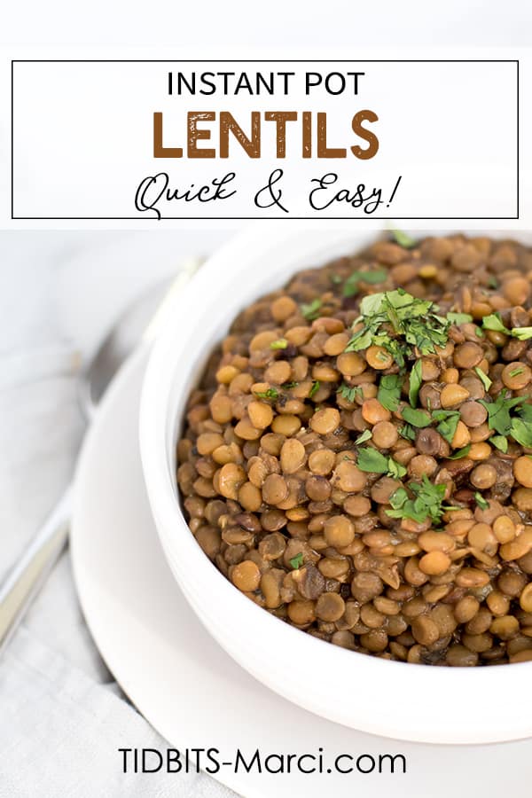 Instant Pot Lentils - Easy and Quick! - InstaFresh Meals