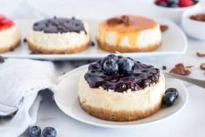 Instant Pot Mini Cheesecakes plus Topping Ideas plus Gifting Ideas!