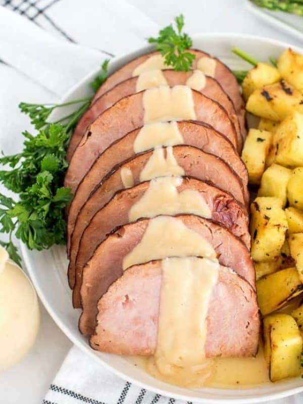 INSTANT POT HAM WITH SPICED HONEY GLAZE Story